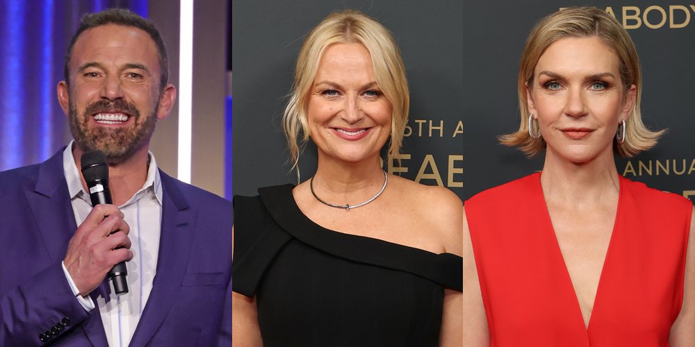 Ben Affleck, Amy Poehler, Rhea Seehorn e mais participam do Peabody ...
